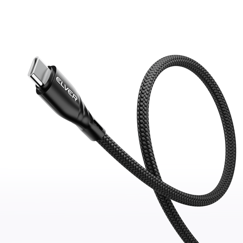 Elver Type-C to Type-C Cable (1.2 Meter, Up to 65W Fast Charging) at ...