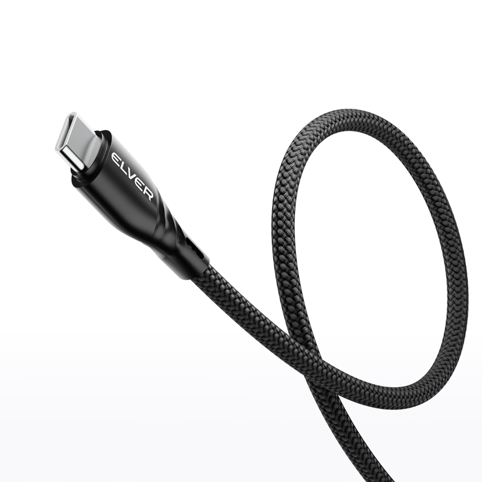 Elver Type-C to Type-C Cable (1.2 Meter, Up to 65W Fast Charging) at ...
